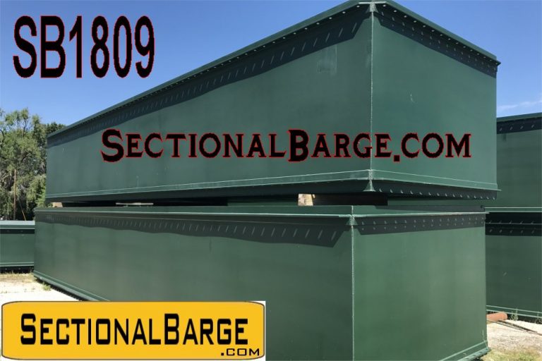 7ft Hull Barge Sections - Sectional Barges