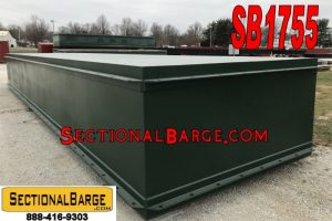 40' x 10' x 5' - SECTIONAL BARGE
